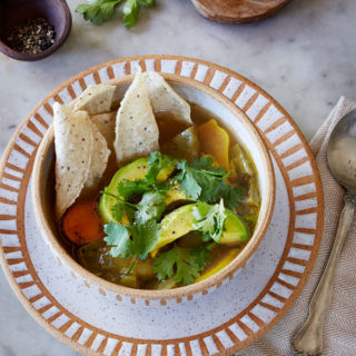 Grain-Free Tortilla Soup with Nopales & Cassava Chips – Clean Living Guide